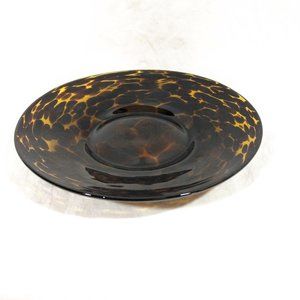 Pier 1 | Dining | Set Of 2 Nwt Pier Tortoise Shell Glass Plates | Poshmark